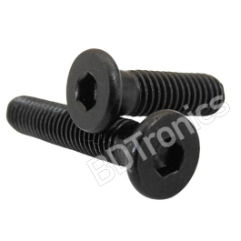 M5 Low Profile Flat Head Carbon Steel Hex Cap Screw Allen Bolt Machine ...