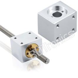 Lead Screw Aluminum Block Nut Housing Bracket For 8mm T8 Trapezoidal ...
