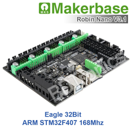 MKS Robin Nano V3.1 Eagle 32Bit 168Mhz STM32 F407 3D Printer Controller Board Marlin 2 ...