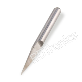 PCB Engraving CNC Router Drill Bit 30 Degree 0.2mm Tip 3.175mm Shank ...