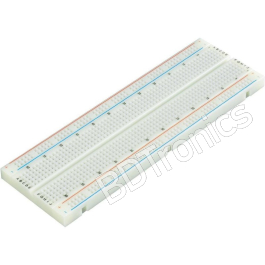 Standard Size Breadboard MB102 830 Points Solderless Prototype ...