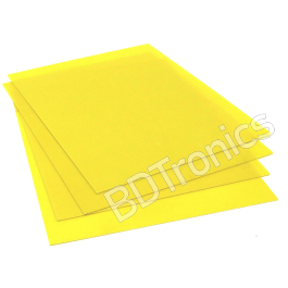 Yellow Epoxy Fiberglass Insulation Plate 0.5mm Thickness for LiFePO4 ...