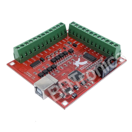 USB MACH3 100Khz 4 Axis CNC Controller Board Motherboard with Slave ...