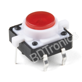 LED Tactile Button - Red price in BD