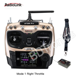 Radiolink AT9S PRO 12 Channels 2.4GHz RC Transmitter with R9DS Receiver ...