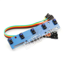 5 Channel Tracking Sensor Tracking Module Infrared Sensor TCRT5000L for ...