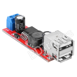 Dual USB 9V/12V/24V/36V to 5VDC-DC 3A Buck Converter Voltage Regulator ...