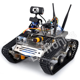 Wireless Wifi Caterpillar Smart Educational Robot Car Tank Kit for ...