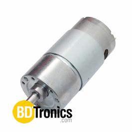 DC 12V 300RPM Geared Motor High Torque 37GB-550 Gear Motor