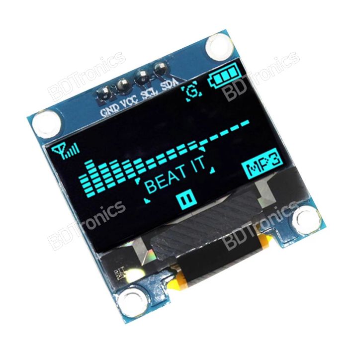 SSD1306 0.96 inch 128X64 pixels OLED LCD Display Module in Bangladesh SSD1306 0.96 inch 128X64 pixels OLED LCD Display Module in Bangladesh