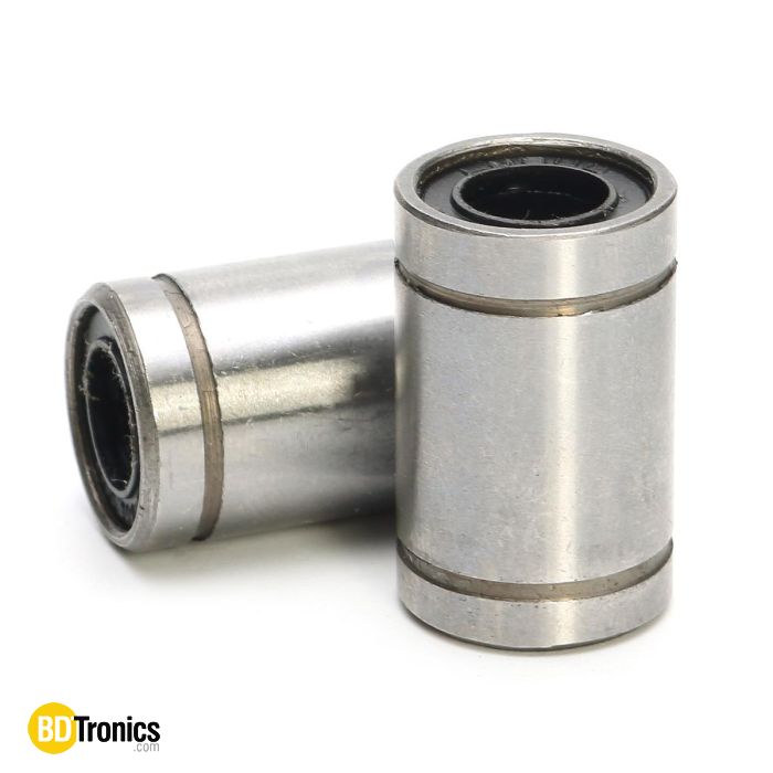 LM12UU Linear Rail Ball Bearing 12mm Bore for 3D Printers and CNC in ...