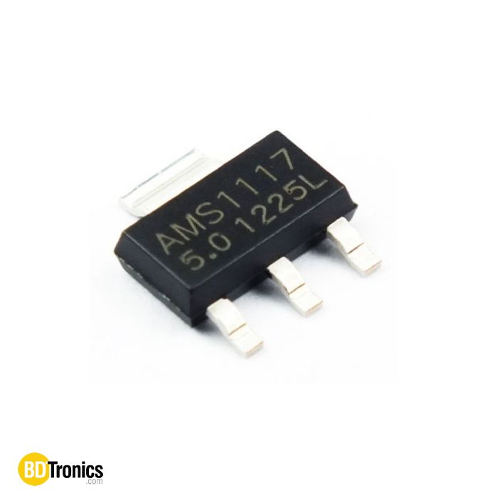 AMS1117-5V 1A Low Dropout Linear Voltage Regulator in Bangladesh