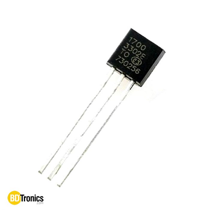 MCP1700 3.3V 250mA Low Quiescent Current LDO Regulator in Bangladesh