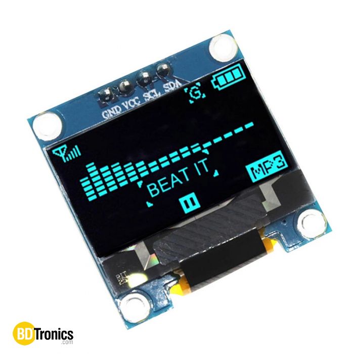 SSD1306 0.96 inch 128X64 pixels OLED LCD Display Module in Bangladesh